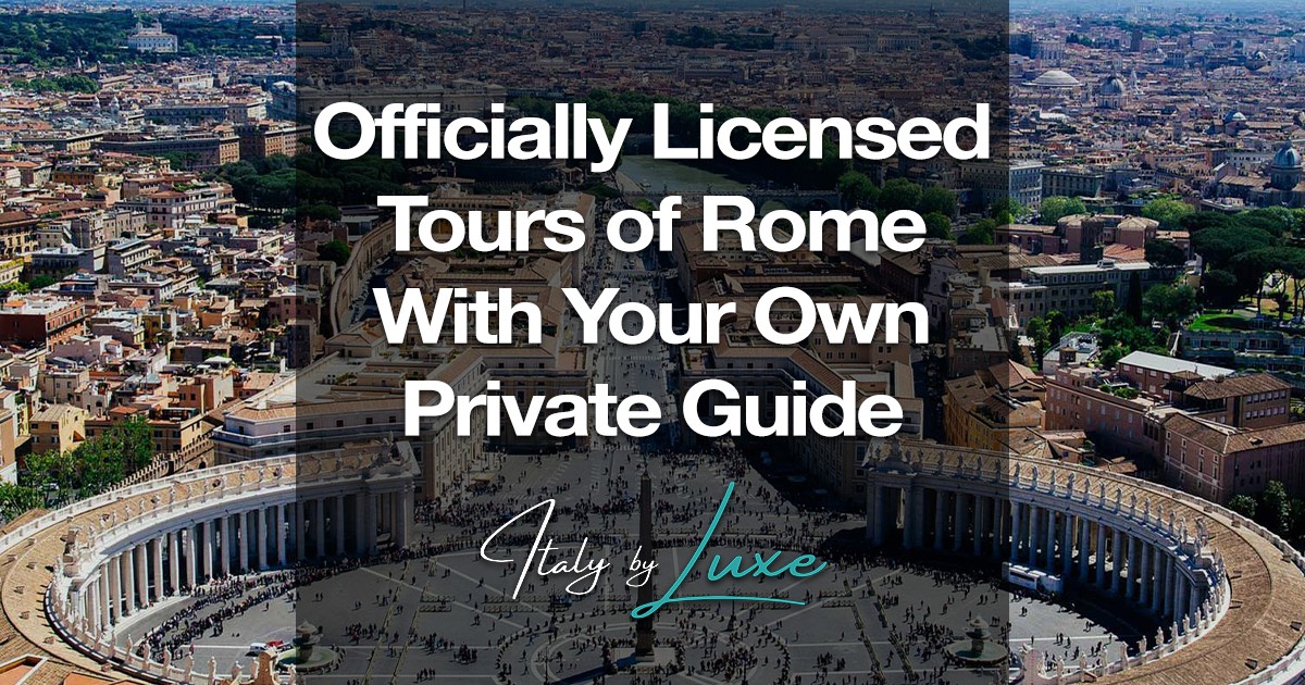 Rome Private Guide | Licensed Guided Tours of Rome